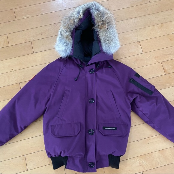 Canada Goose | Jackets & Coats | Purple Canada Goose Bomber | Poshmark